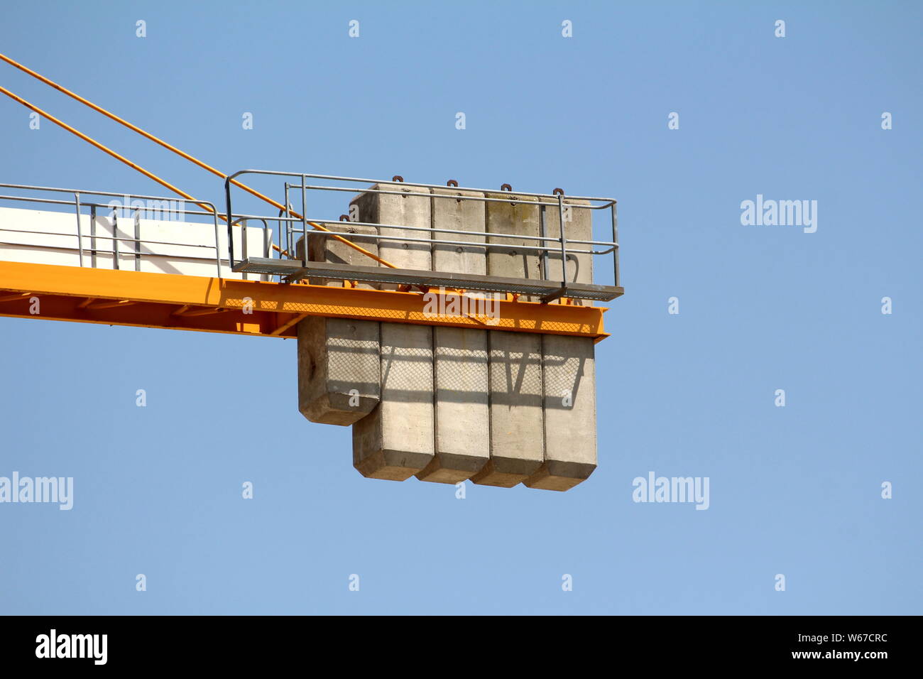 Gegengewicht Kran Stockfotos und -bilder Kaufen - Alamy