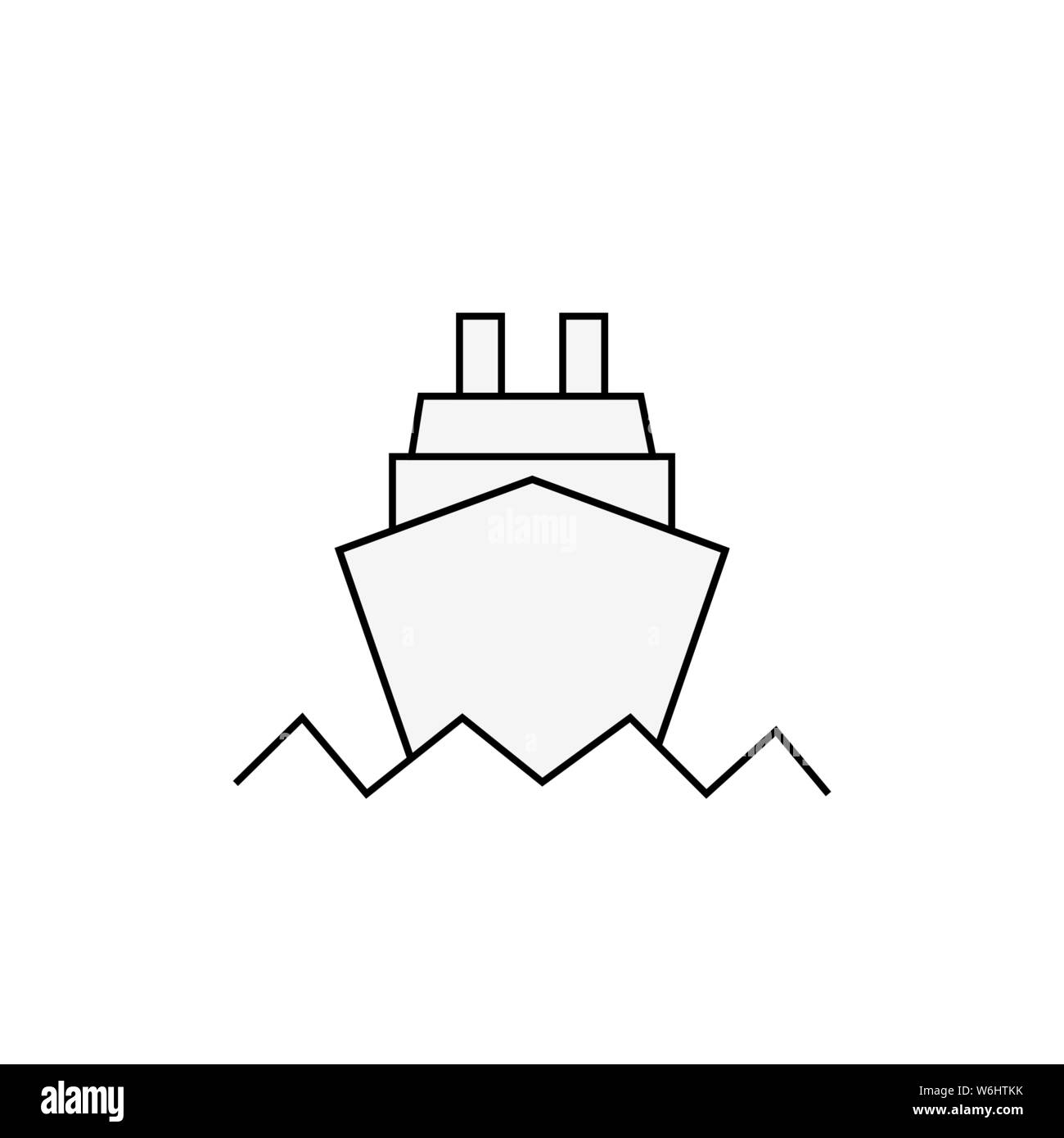 Schiff Piktogramm Bilder _ Frachtschiff piktogramm Stockfotos & Bilder ...