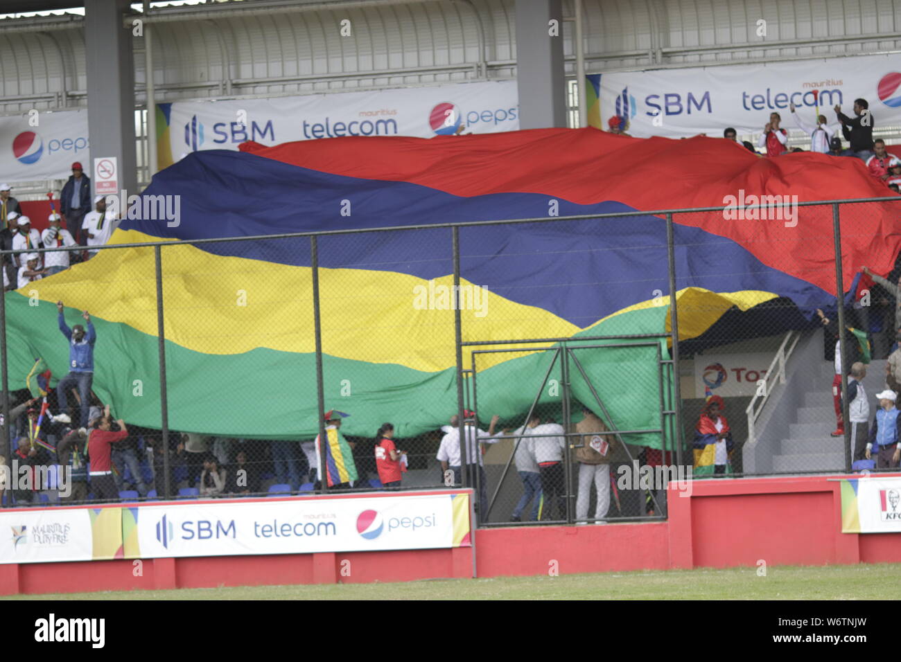 Im Stadion George V In Curepipe Das Mauritian Team Stockfotos und ...