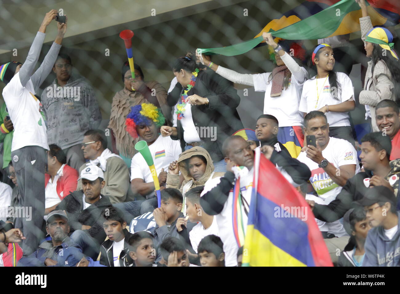 Im Stadion George V In Curepipe Das Mauritian Team Stockfotos und ...