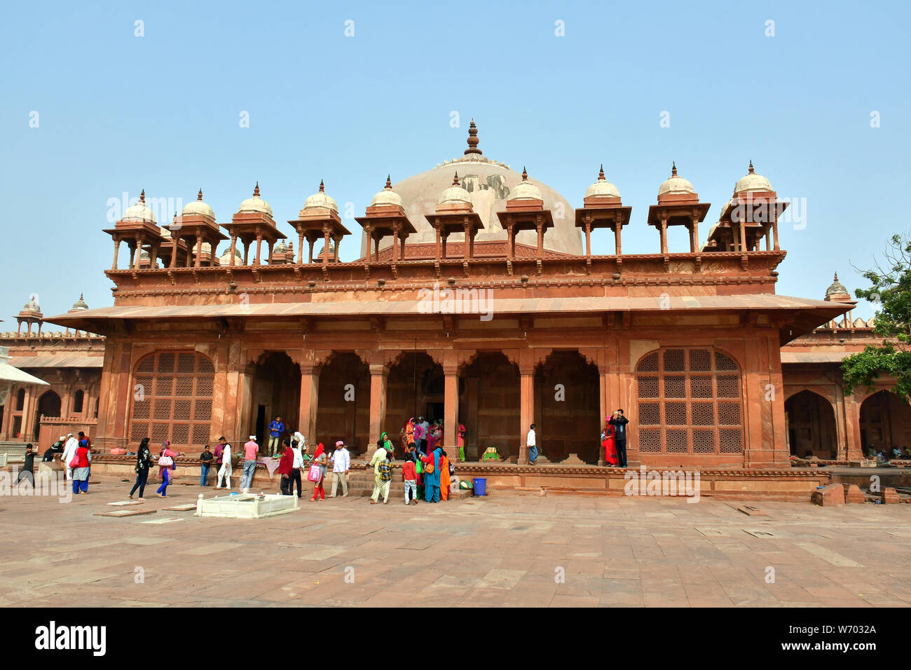 Grab des Islam Khan, Jama Masjid, Jama Moschee, Fatehpur Sikri, Indien ...