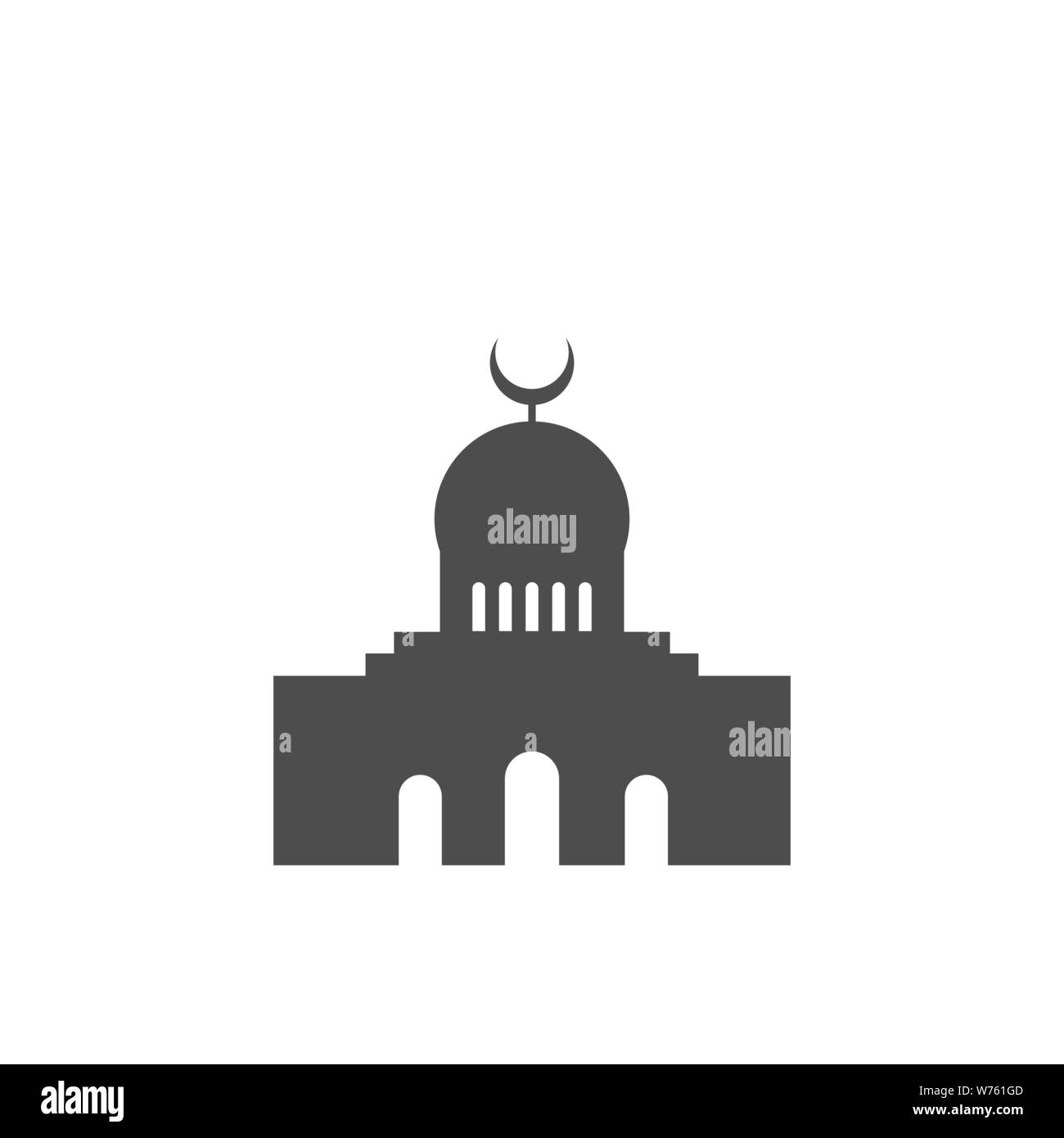 Moschee symbol vektor illustration vorlage -Fotos und -Bildmaterial in ...