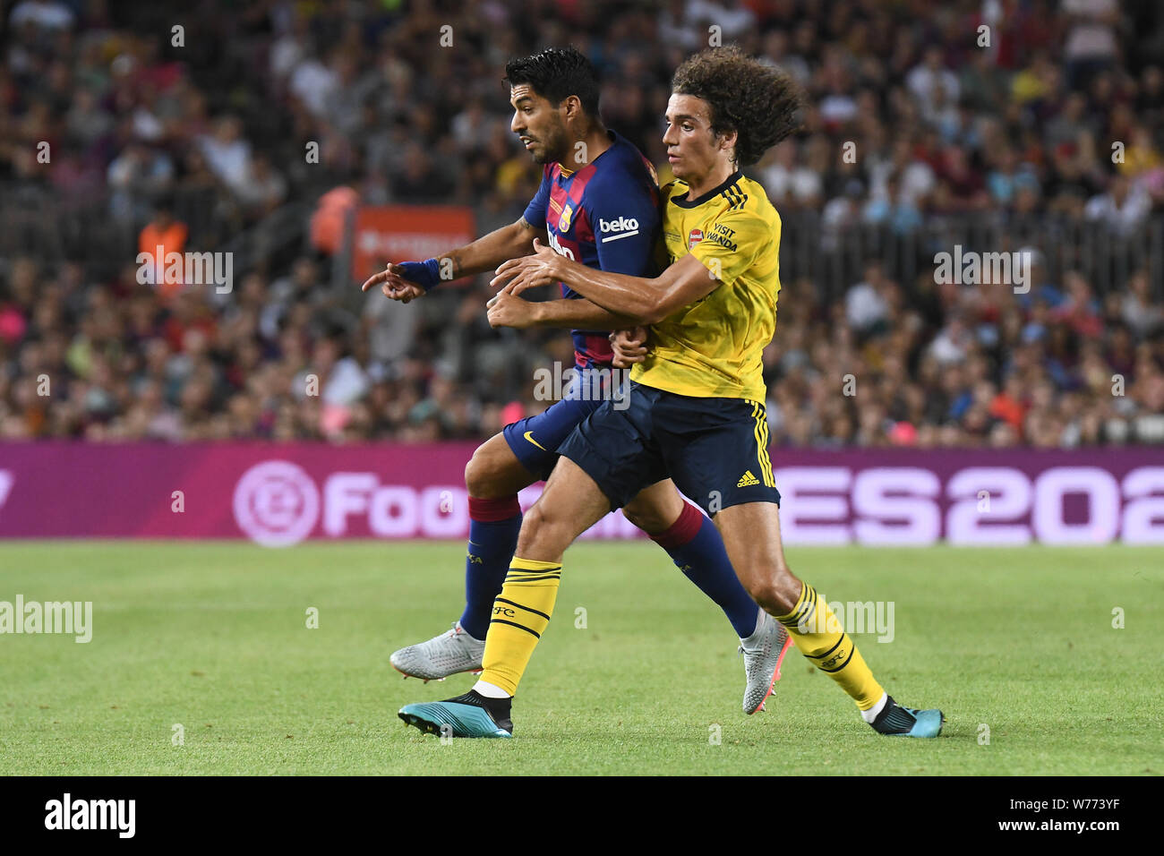 BARCELONA, 04-08-2019, FC Barcelona gegen FC Arsenal, der Joan Gamper ...