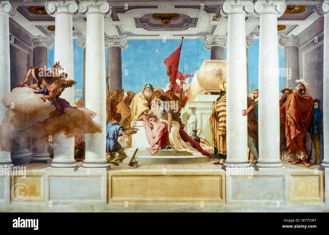 Fresko von giovanni battista tiepolo -Fotos und -Bildmaterial in hoher Auflösung – Alamy