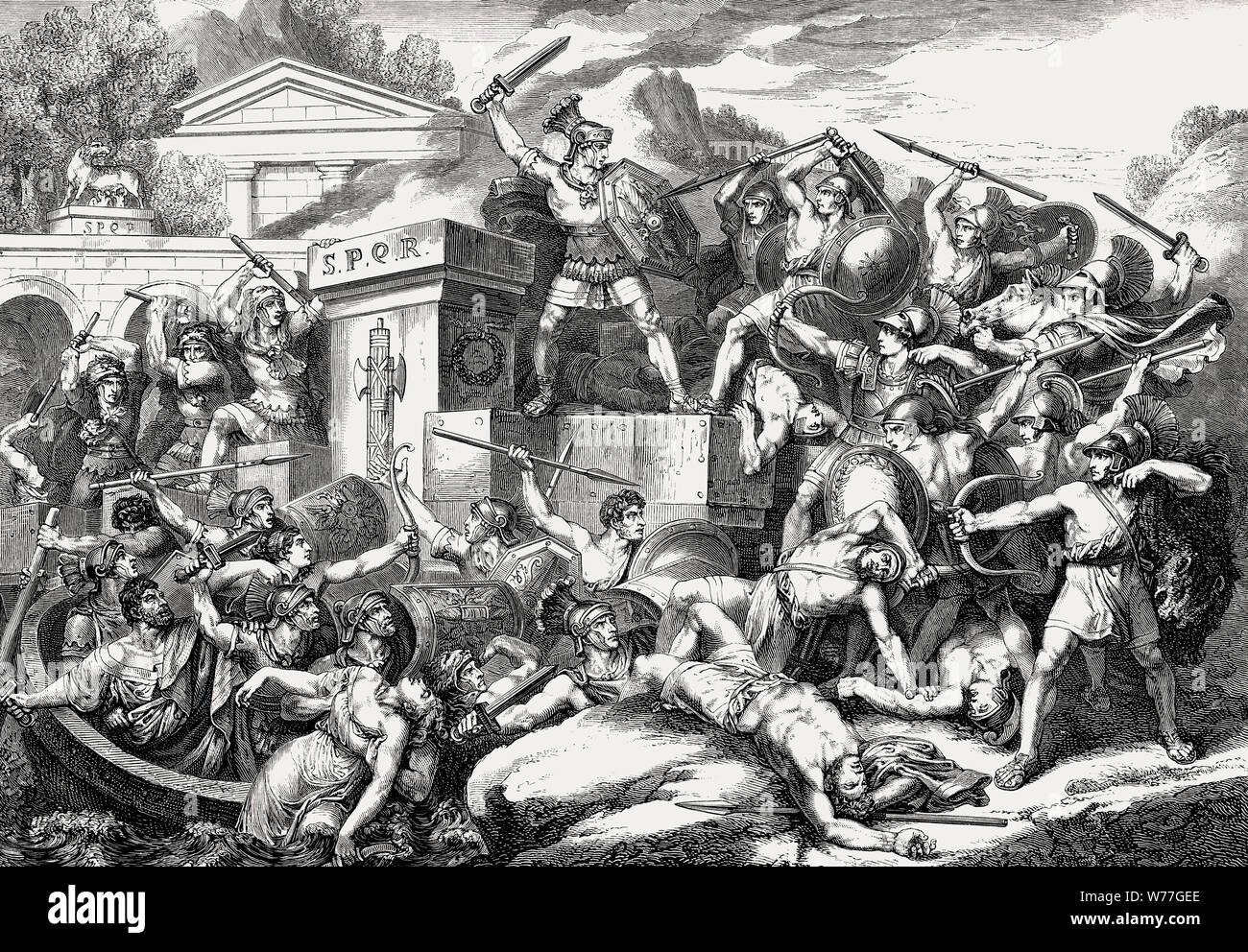 Krieg zwischen rom und clusium -Fotos und -Bildmaterial in hoher ...