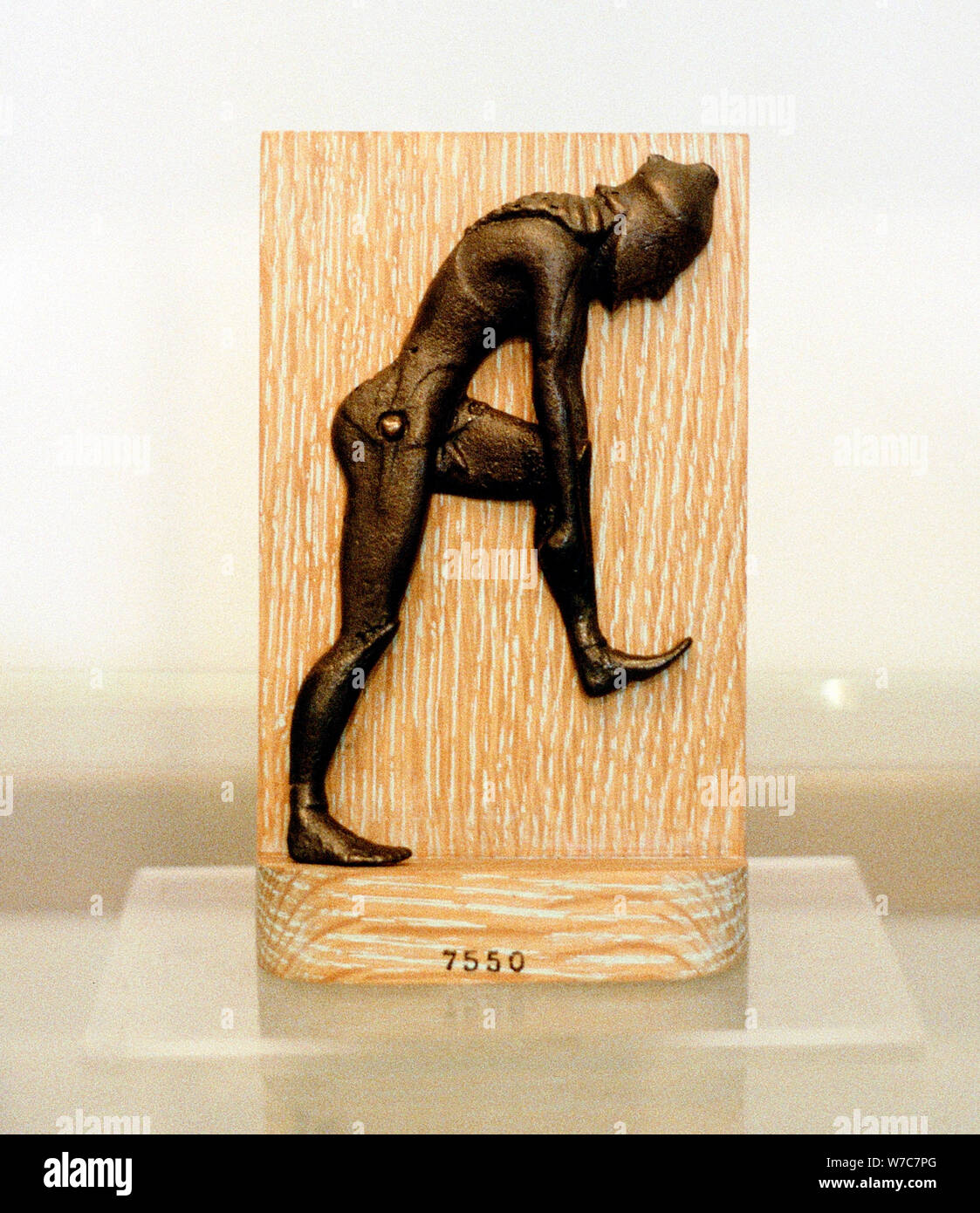 Antike griechische Hoplit in der Ausbildung. Artist: Anon ...