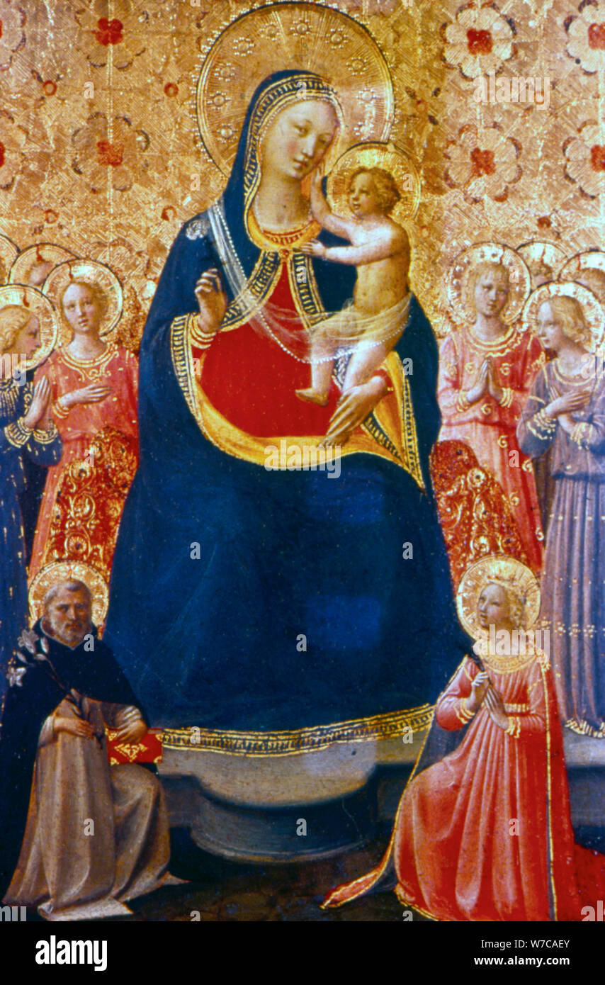 Fra angelico madonna und kind -Fotos und -Bildmaterial in hoher Auflösung – Alamy