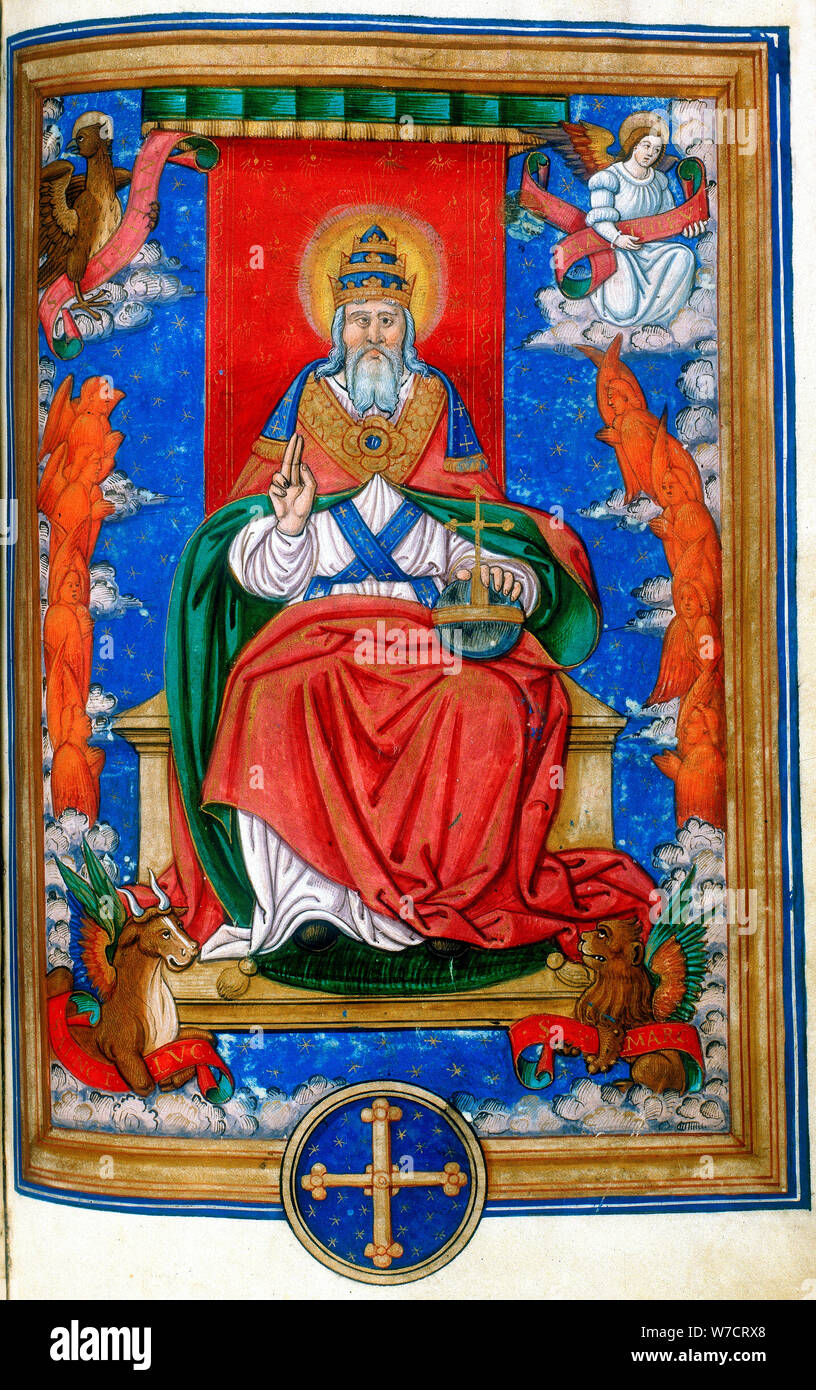 Gott, der vater und der engel -Fotos und -Bildmaterial in hoher ...