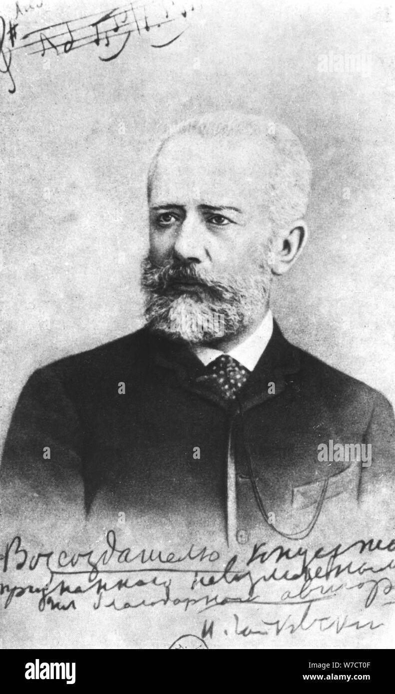 Peter iljitsch tschaikowski -Fotos und -Bildmaterial in hoher Auflösung ...