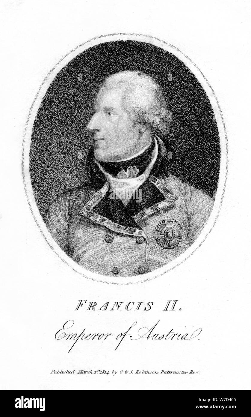 Portrait Kaiser Franz Ii Stockfotos und -bilder Kaufen - Alamy