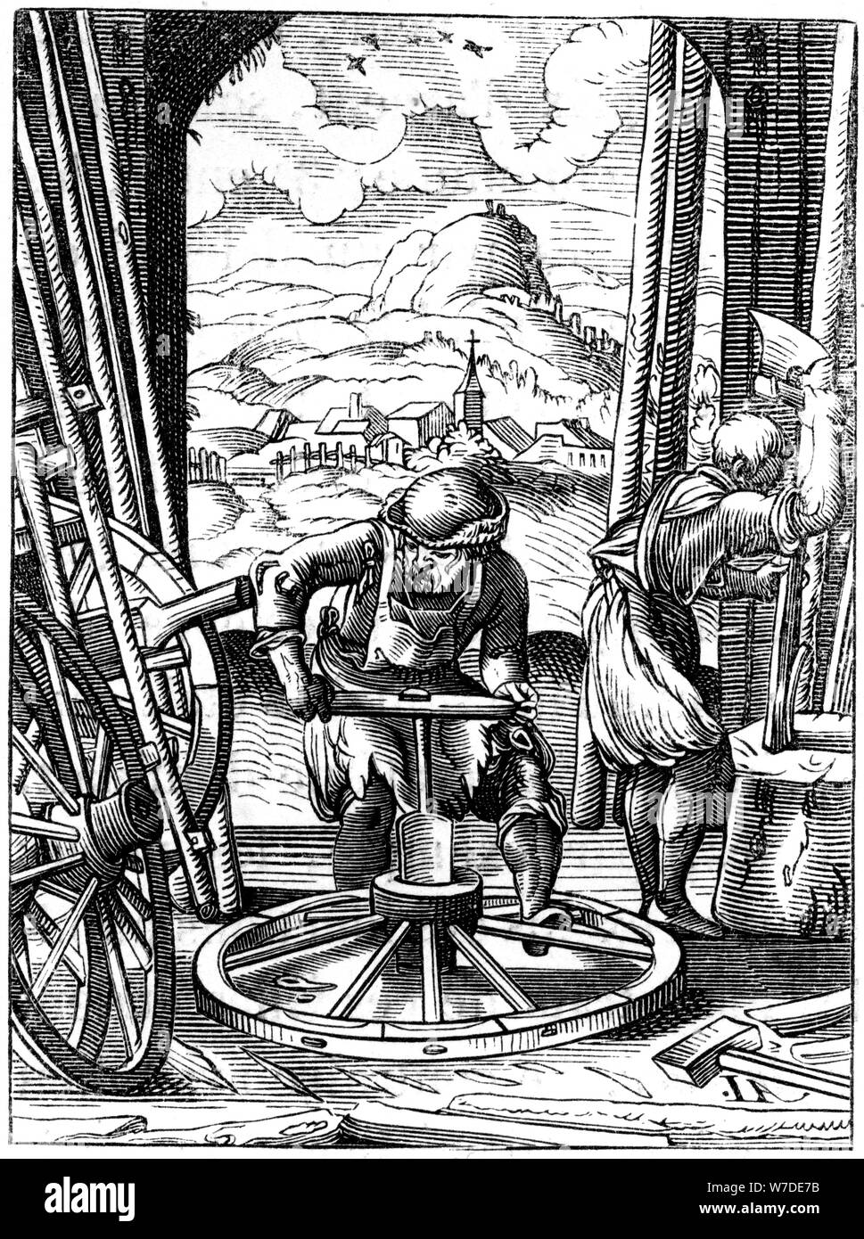 Stellmacher bei der arbeit -Fotos und -Bildmaterial in hoher Auflösung ...