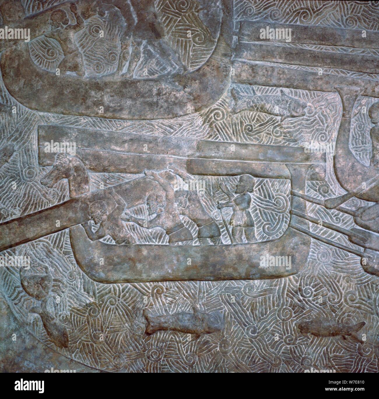 Assyrian relief transportation -Fotos und -Bildmaterial in hoher ...