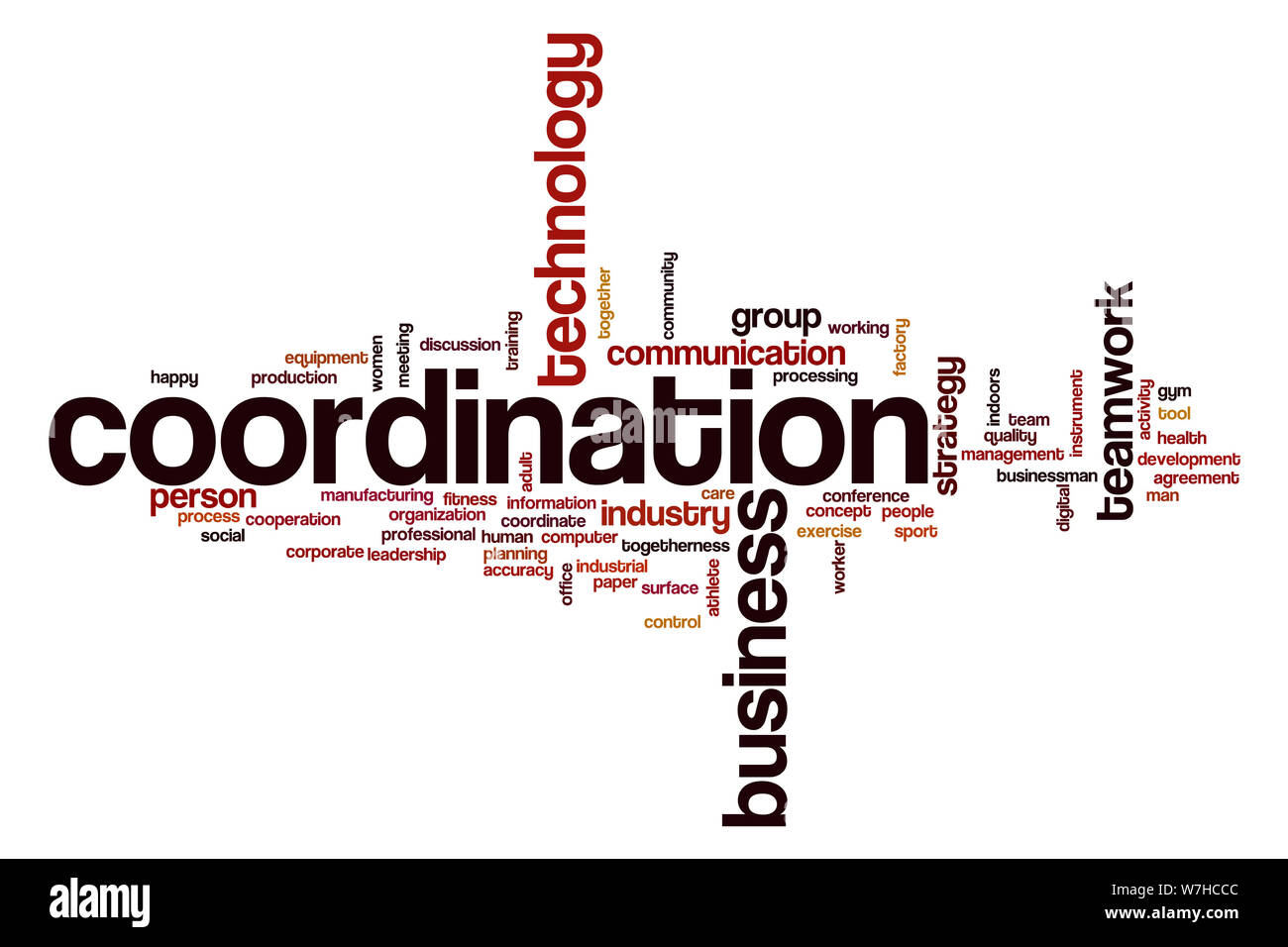 Koordination teamwork konzept Stockfotos und -bilder Kaufen - Alamy