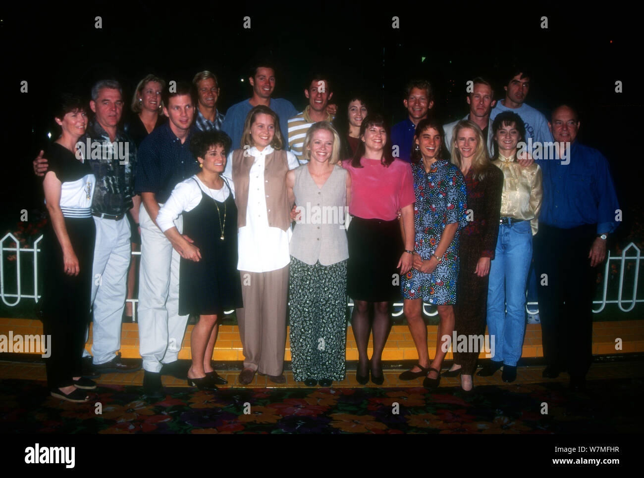 Las Vegas, Nevada, USA 22. Oktober 1994 (Exklusiv) (L-R Hintere Reihe ...