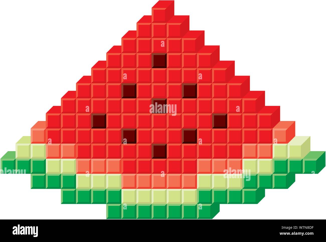 Pixel wassermelone -Fotos und -Bildmaterial in hoher Auflösung – Alamy