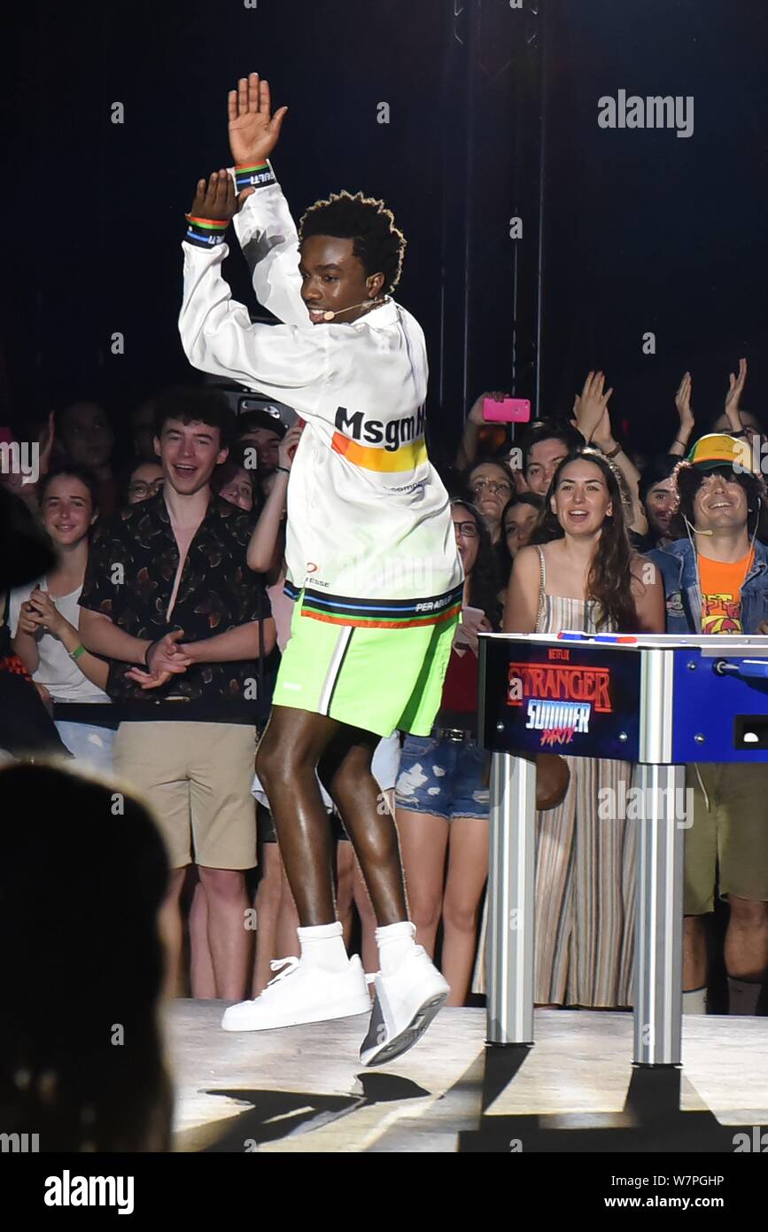 Präsentation Partei für die dritte Saison der von Netflix tranger Dinge ...