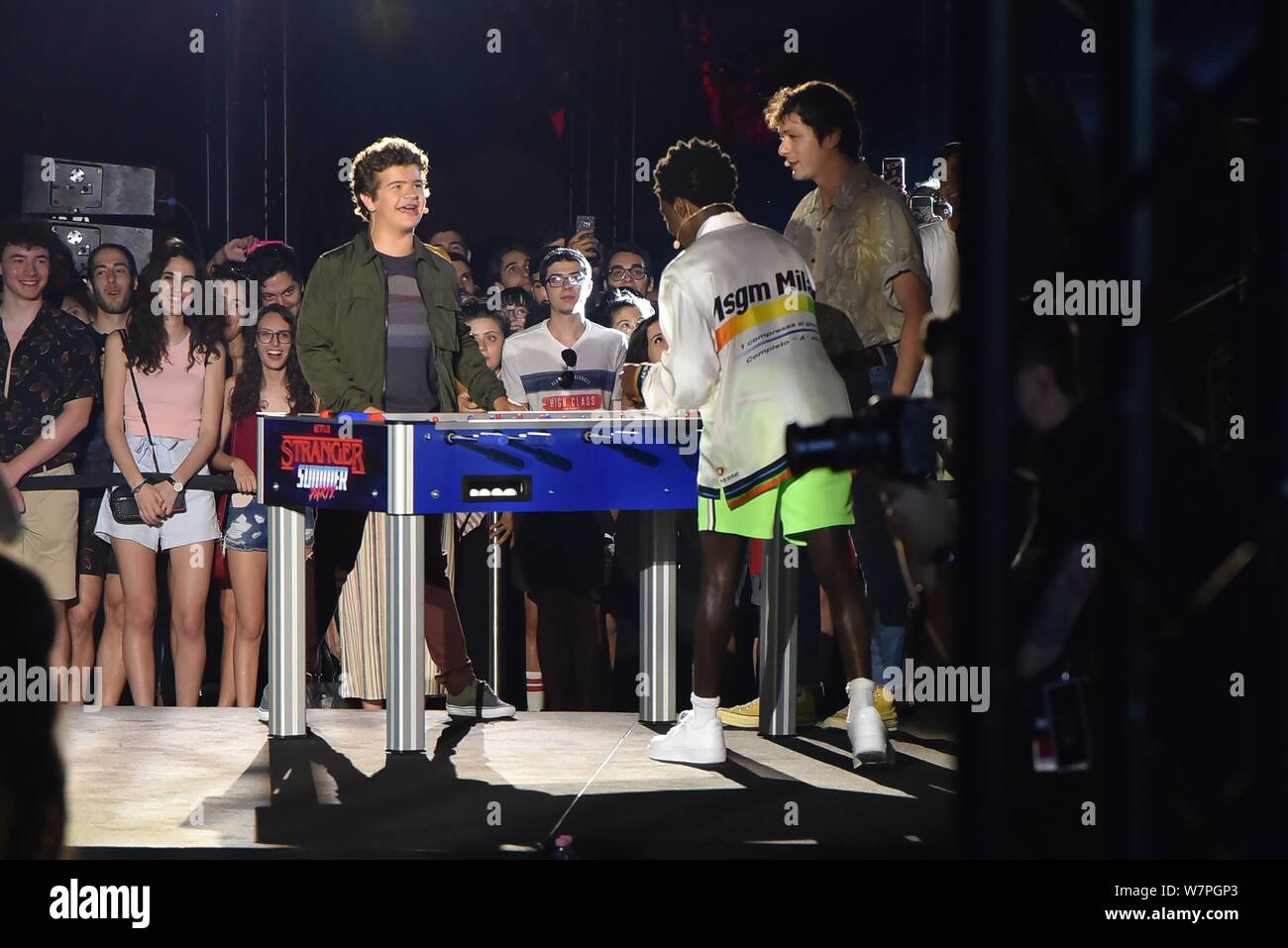 Präsentation Partei für die dritte Saison der von Netflix tranger Dinge ...