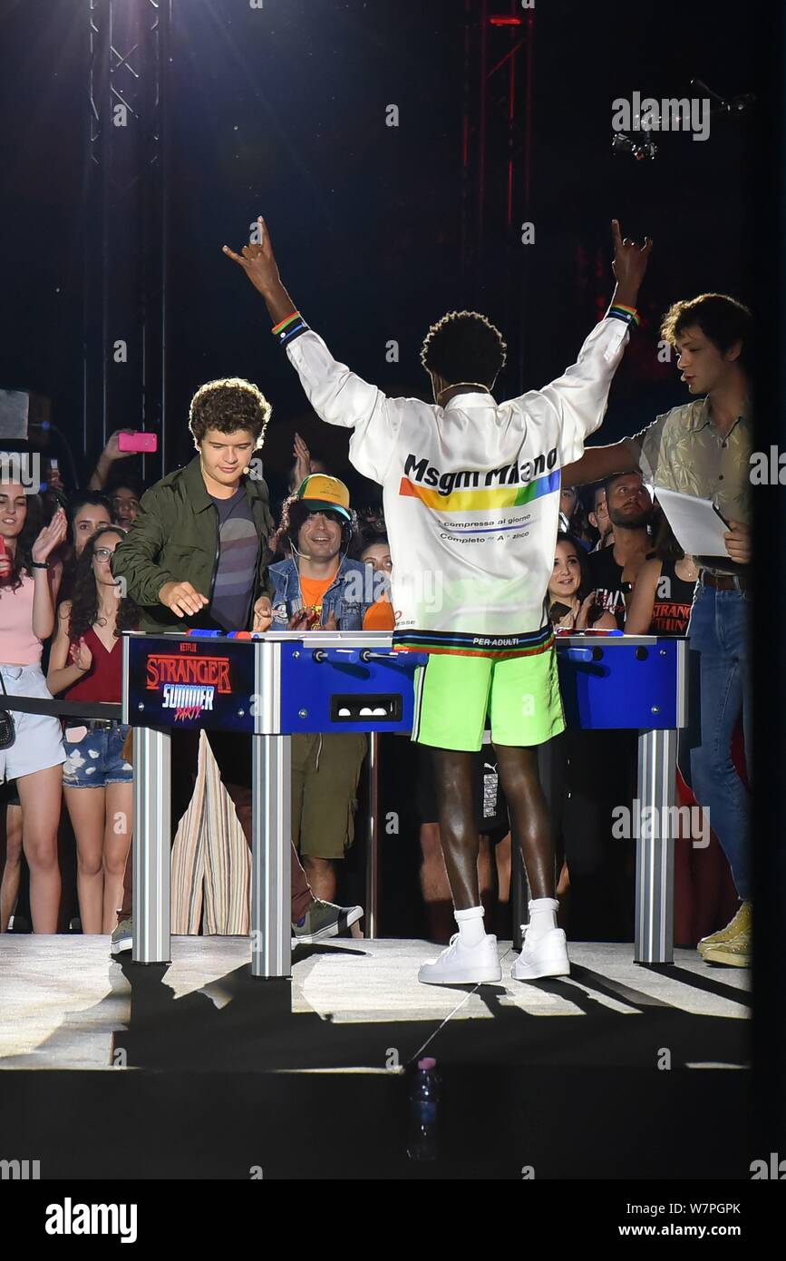 Präsentation Partei für die dritte Saison der von Netflix tranger Dinge ...