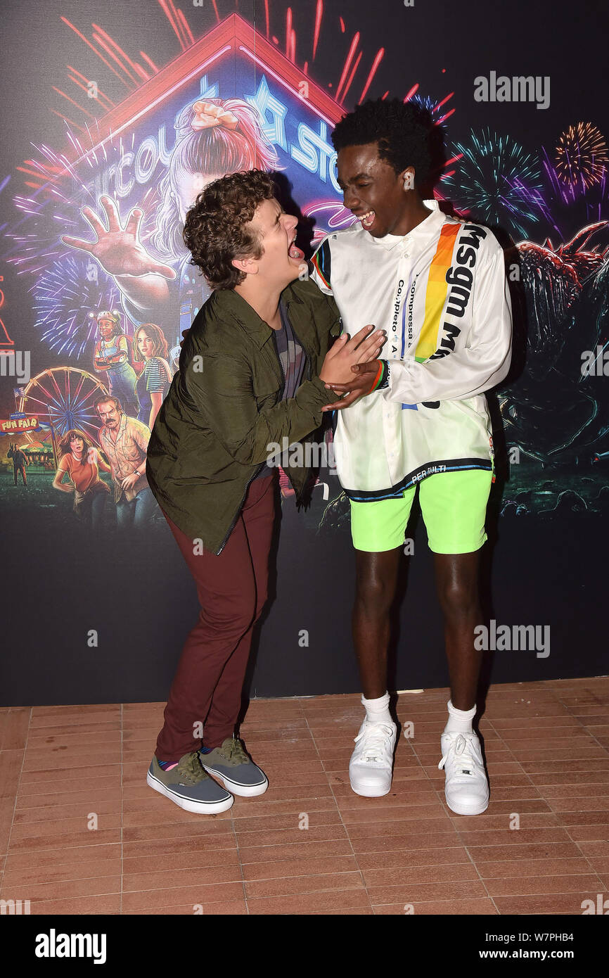 Präsentation Partei für die dritte Saison der von Netflix tranger Dinge ...