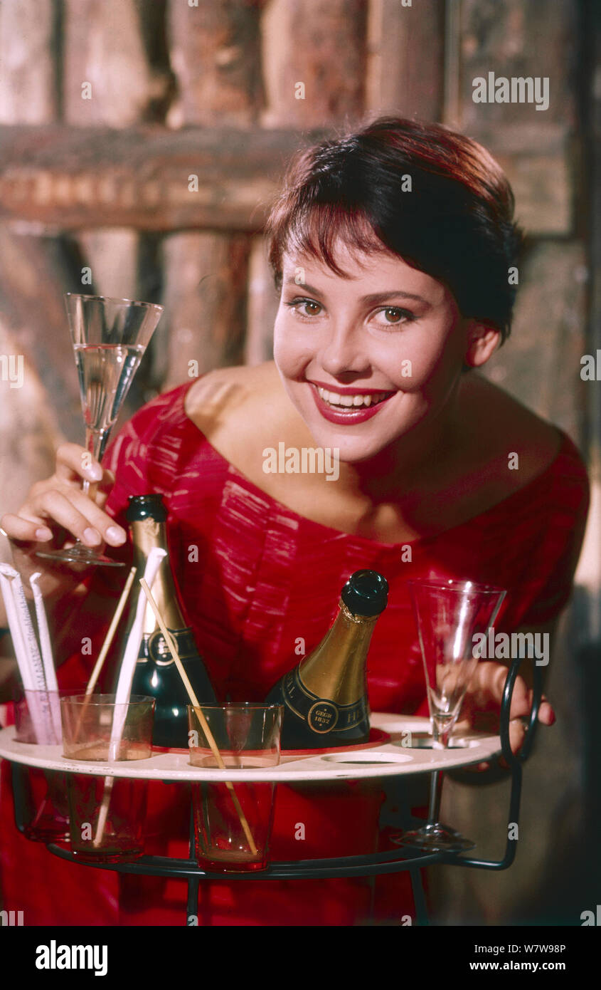 Werbeporträt der österreichischen Fictitious character Gerlinde Locker ...