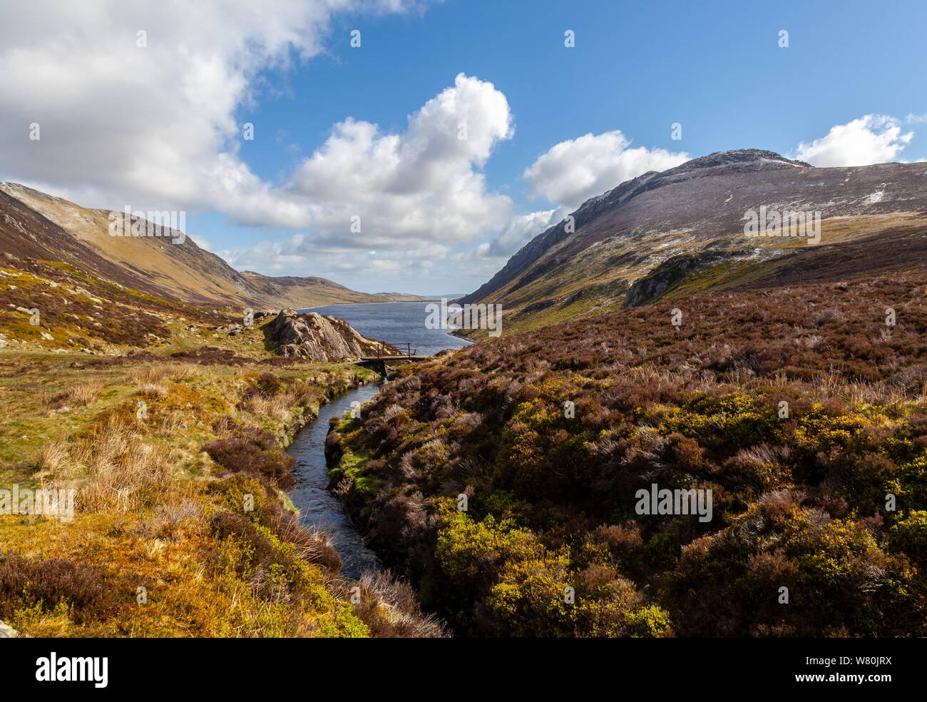 Sie suchen die Länge der Llyn Cowlyd Stausee, der Wasser ...