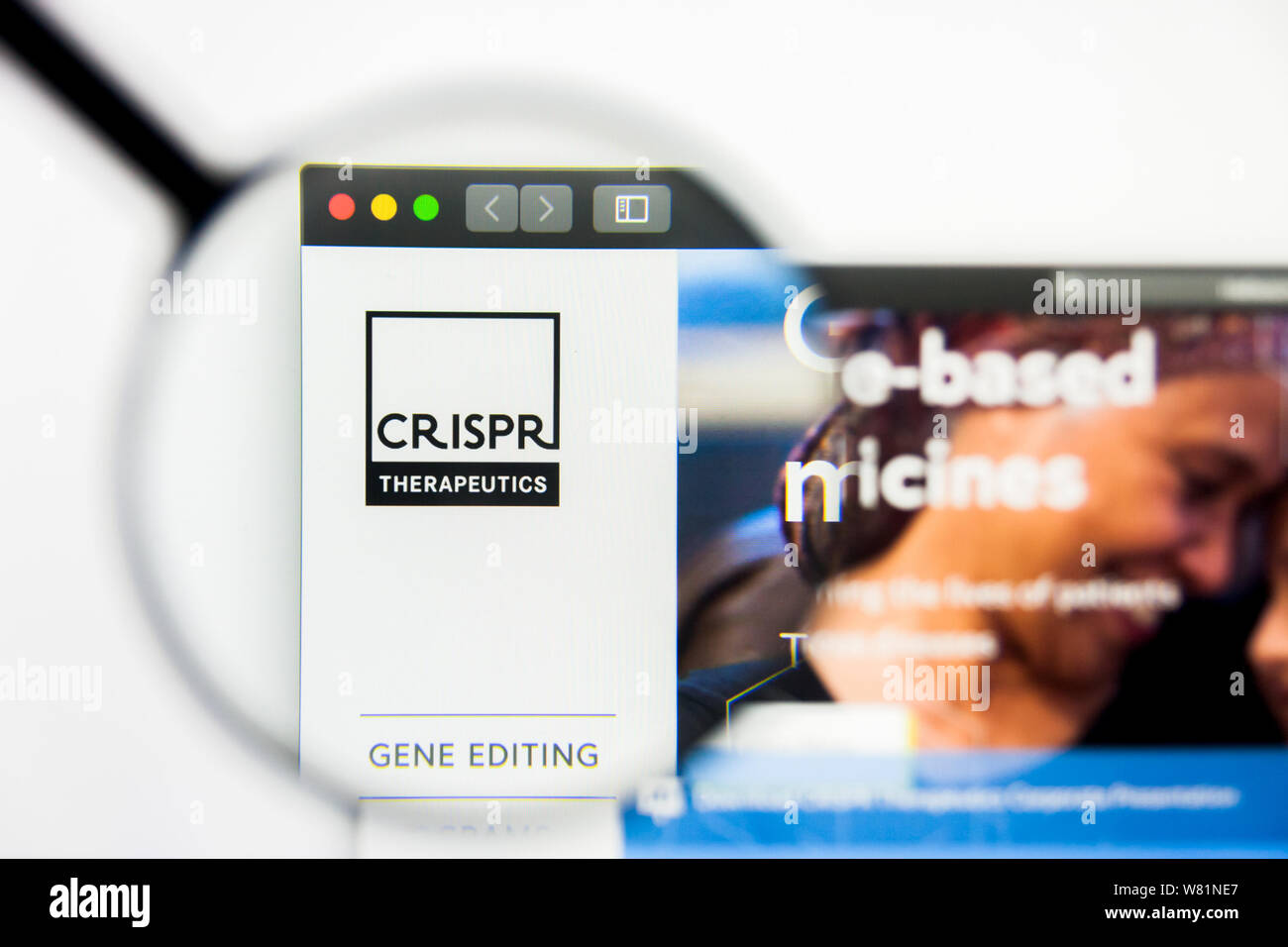 Crispr therapeutika logo -Fotos und -Bildmaterial in hoher Auflösung ...