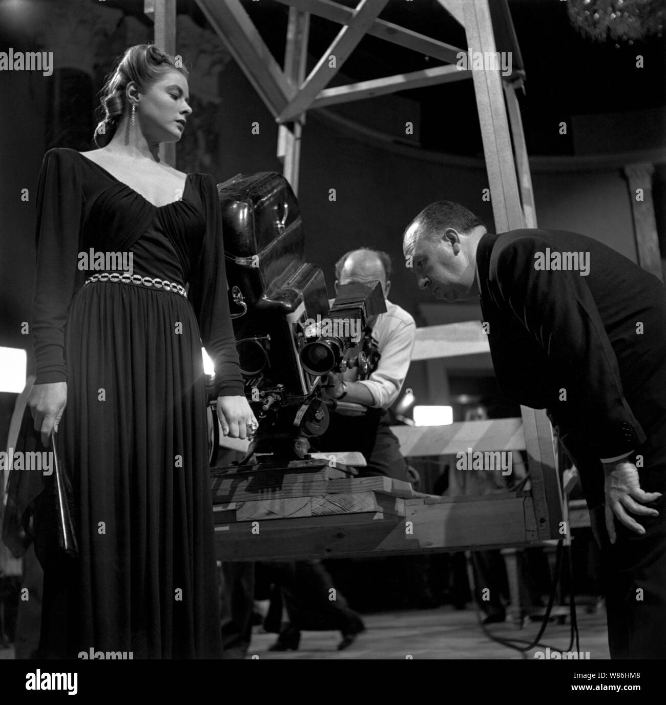 Ingrid bergman von alfred hitchcock rko 1946 geleitet -Fotos und ...