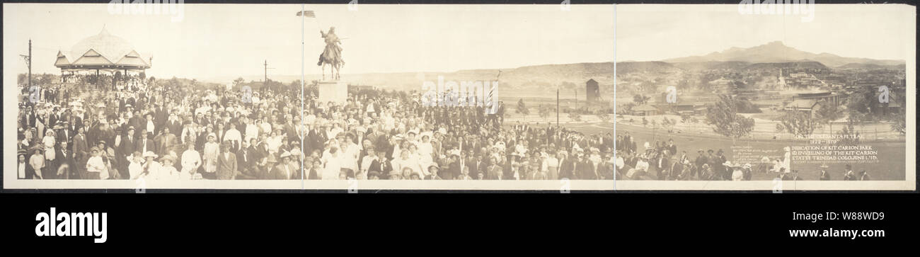 Auf dem Old Santa Fe Trail, 1822-1879; Einsatz von Kit Carson Park und ...