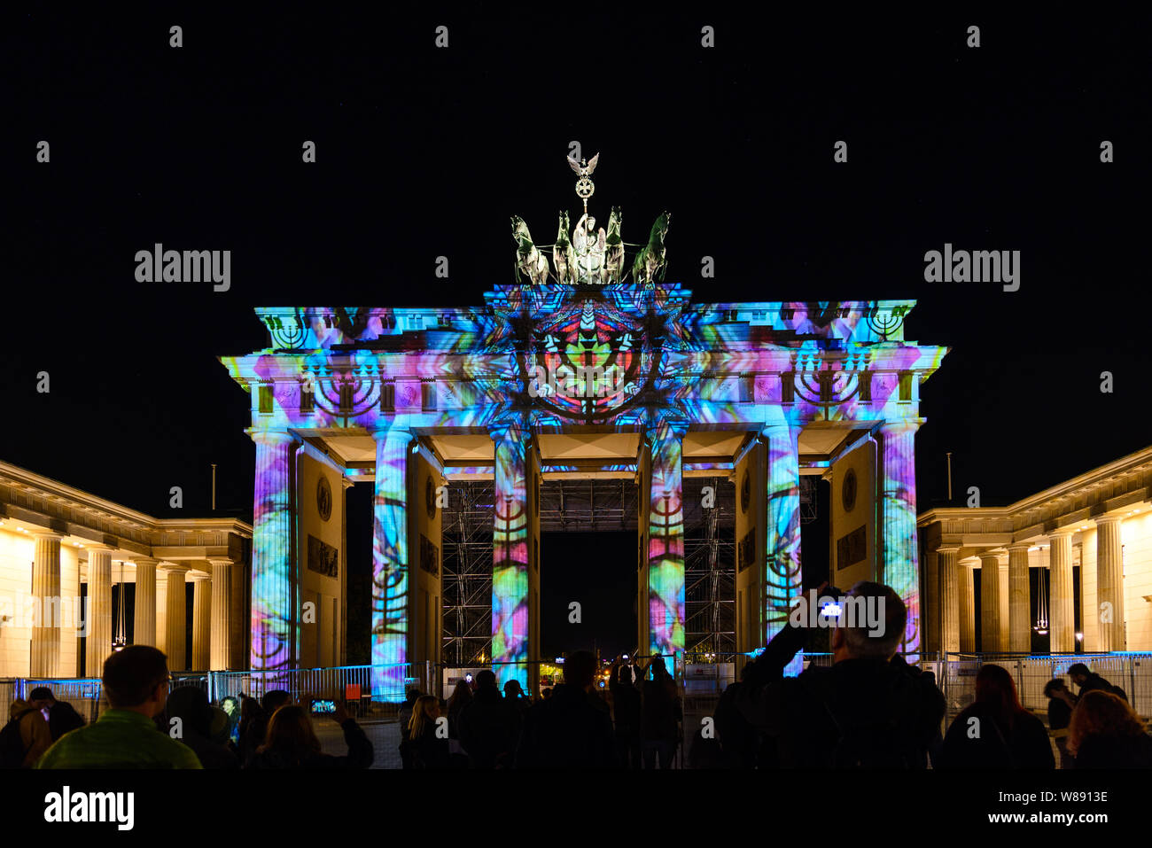 Licht Kunst Beleuchtung Projektion Veranstaltung Stockfotos und -bilder ...