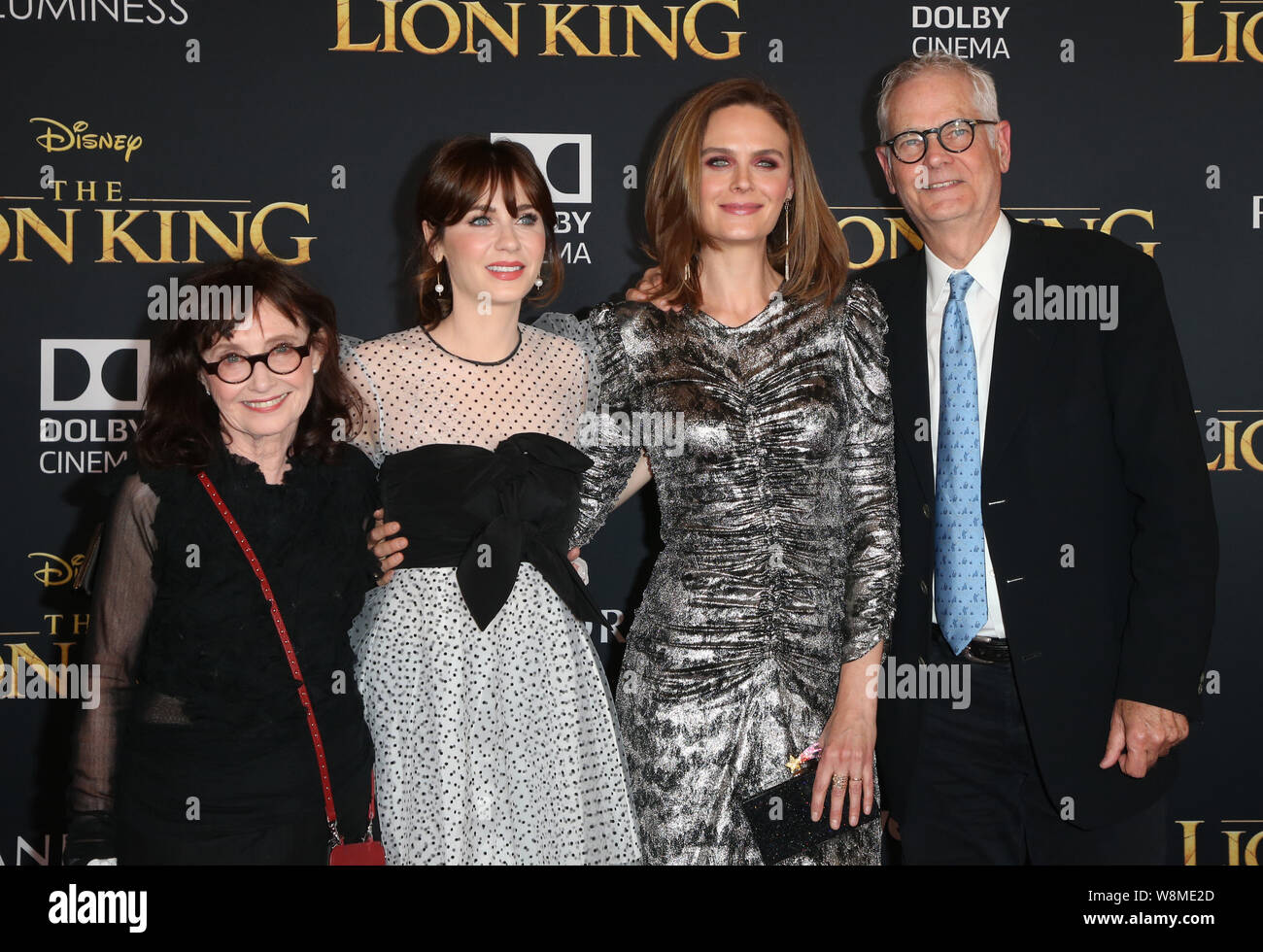 Premiere von Disney's "Der König der Löwen' Mit: Caleb Deschanel, Mary ...