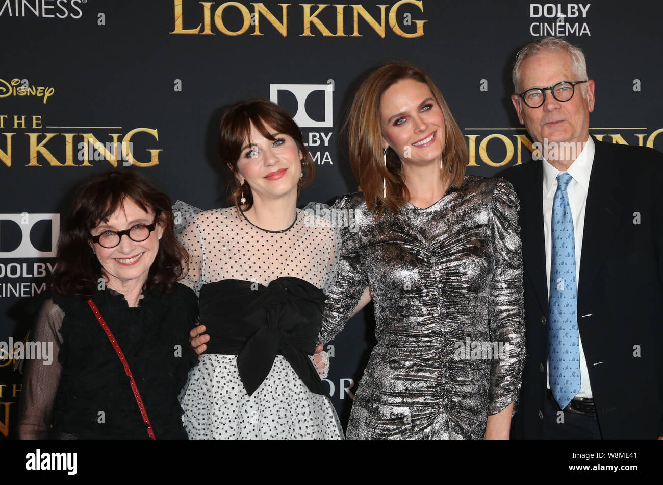 Premiere von Disney's "Der König der Löwen' Mit: Caleb Deschanel, Mary ...
