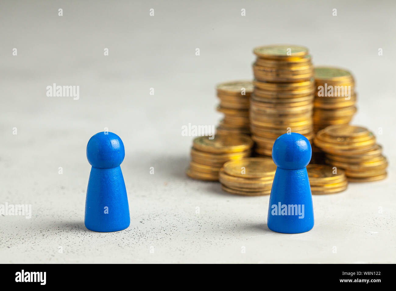 Arbeit und Gehalt Stockfotos und -bilder Kaufen - Alamy