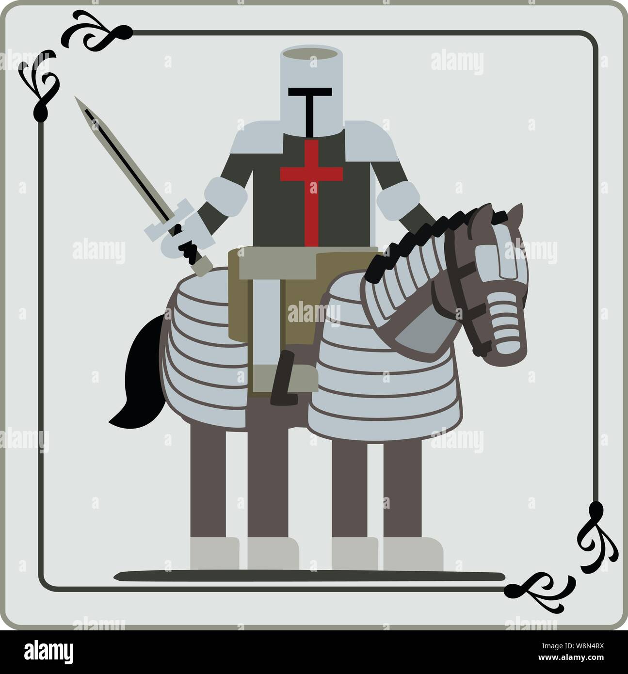 Gepanzertes pferd -Fotos und -Bildmaterial in hoher Auflösung – Alamy