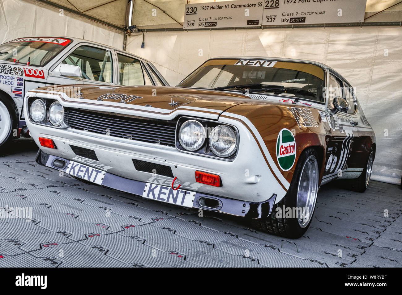 Ford capri racing car -Fotos und -Bildmaterial in hoher Auflösung – Alamy