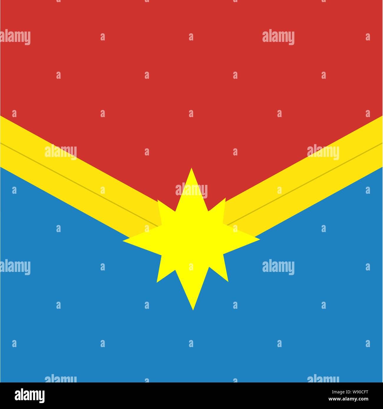 Captain marvel Stock-Vektorgrafiken kaufen - Alamy