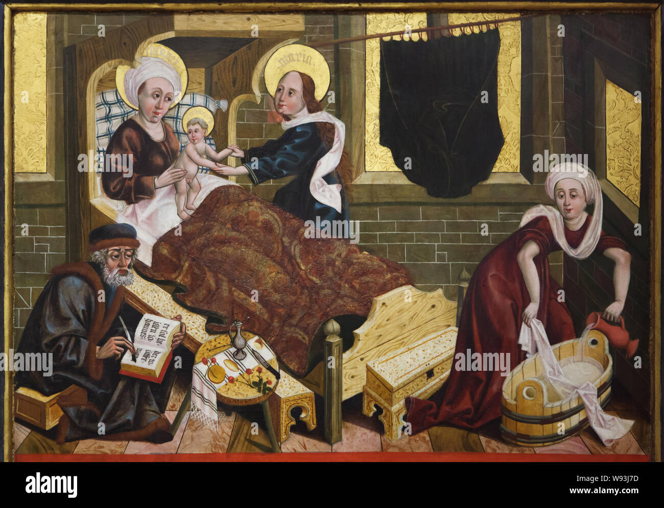 Mittelalterliches Altarbild Stockfotos und -bilder Kaufen - Alamy