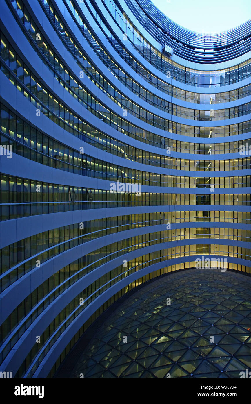 Innere der Galaxie durch SOHO SOHO China in Peking, China, November ...