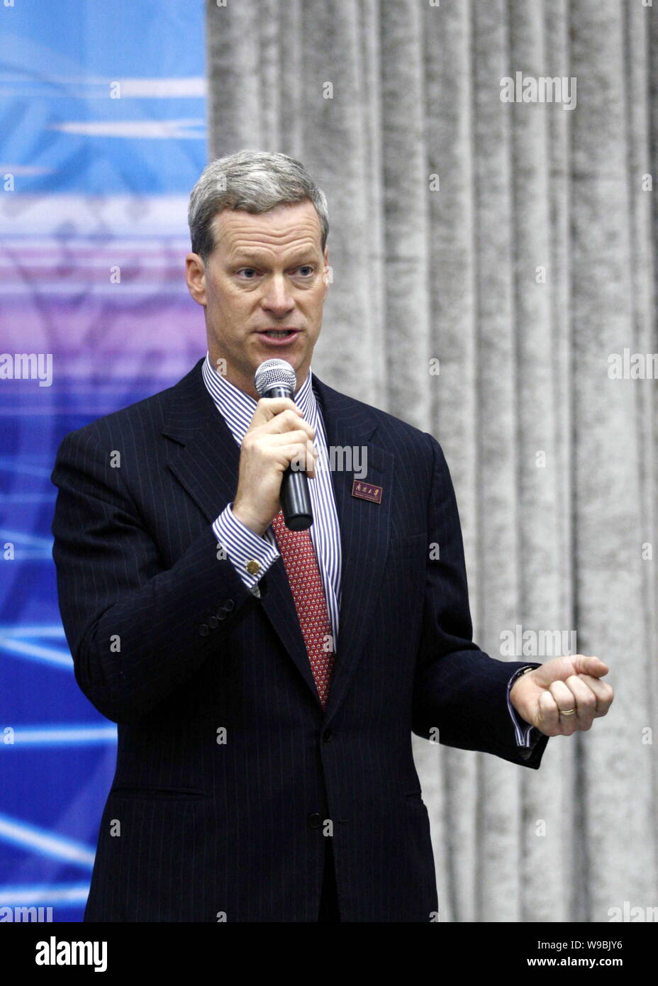 Steven C. Rockefeller, Jr., der Enkel des ehemaligen United States Vice ...