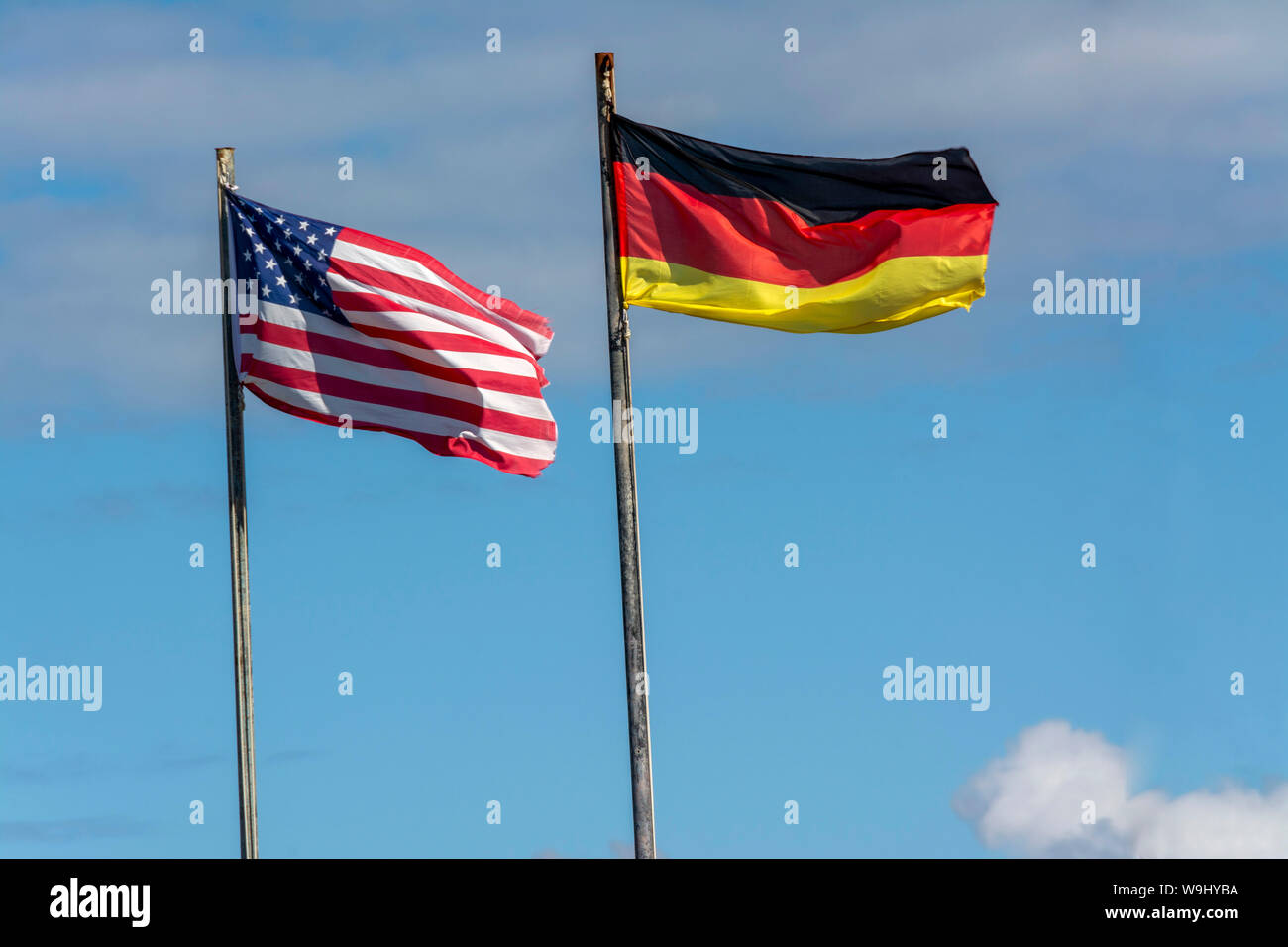German national flags -Fotos und -Bildmaterial in hoher Auflösung – Alamy