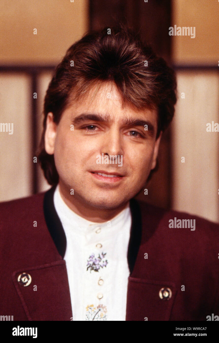 Markus Lenz, deutscher Schlagersänger, Deutschland 1992. Deutsche ...