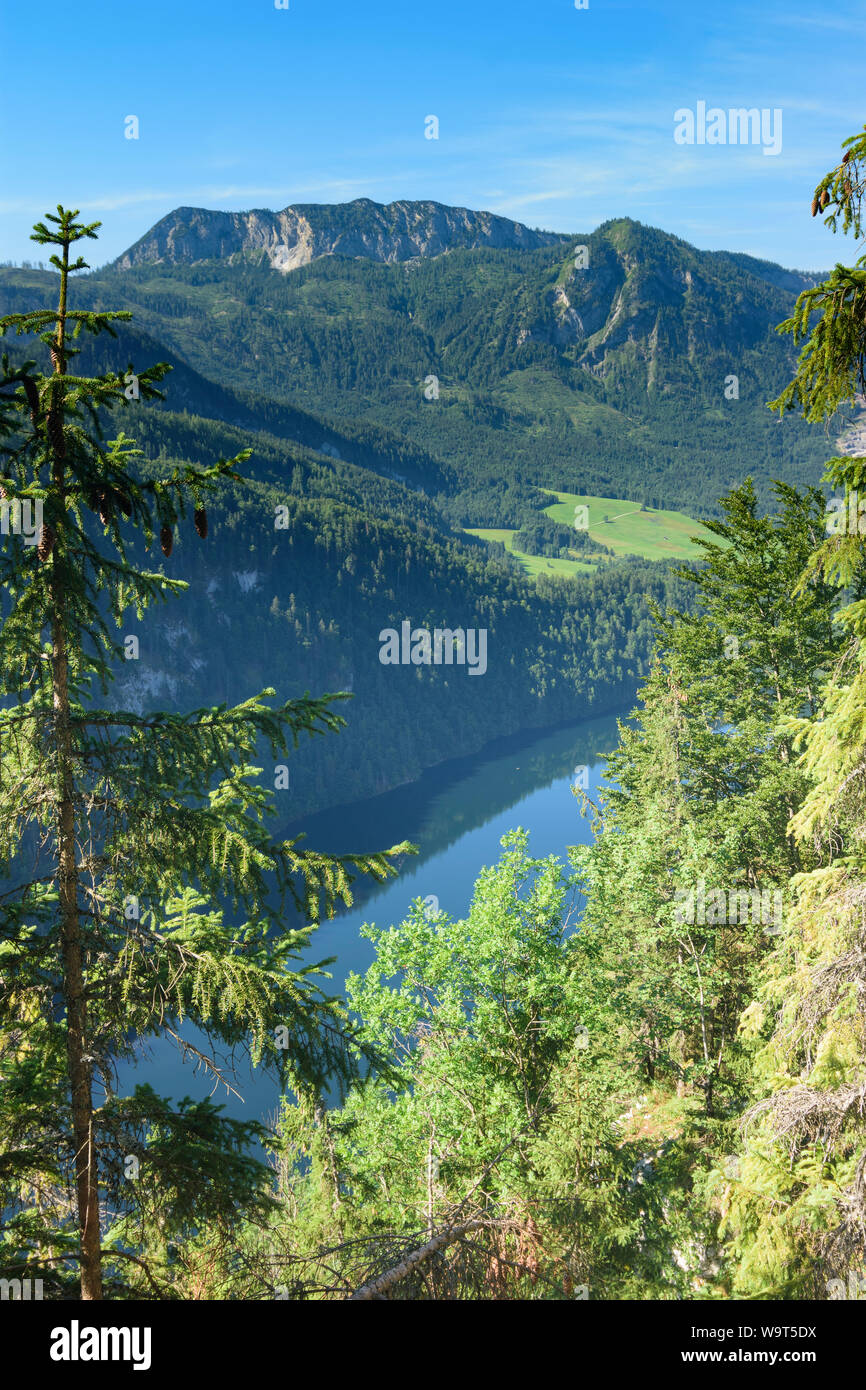 Grundlsee: Toplitzsee (See Toplitz), Berg in Türkenkogel Ausseerland ...