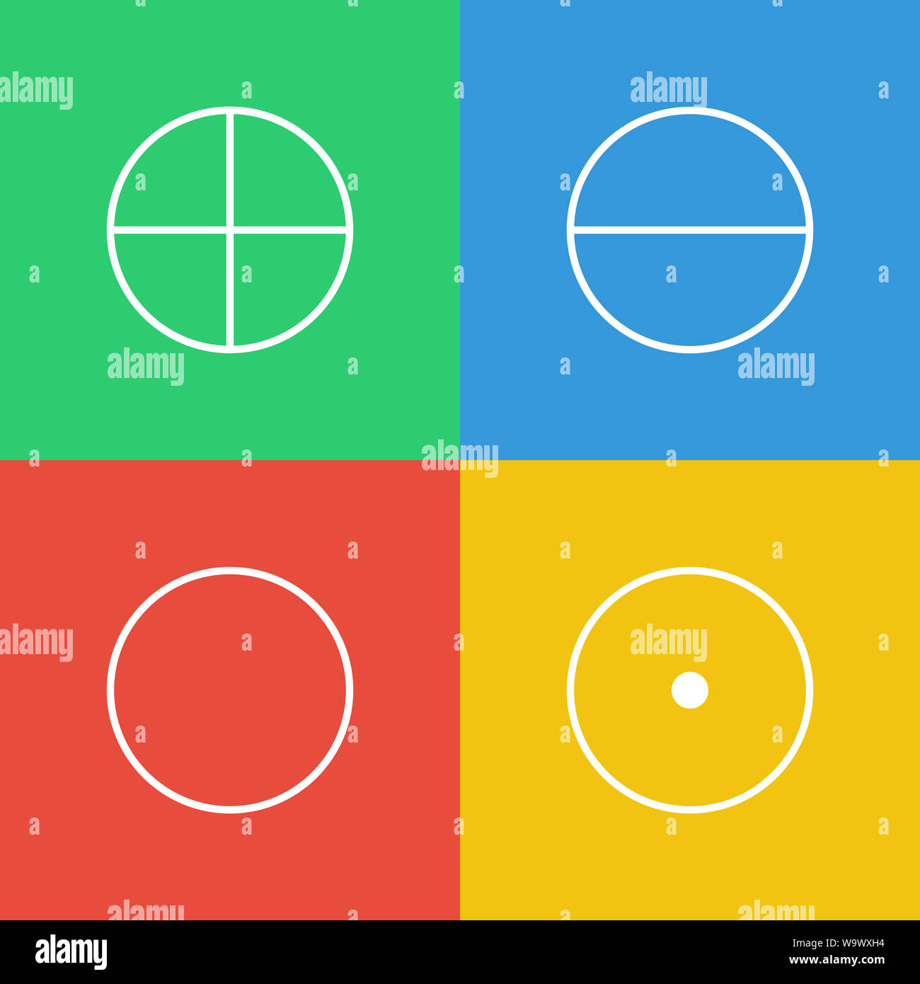 Four elements symbols -Fotos und -Bildmaterial in hoher Auflösung – Alamy