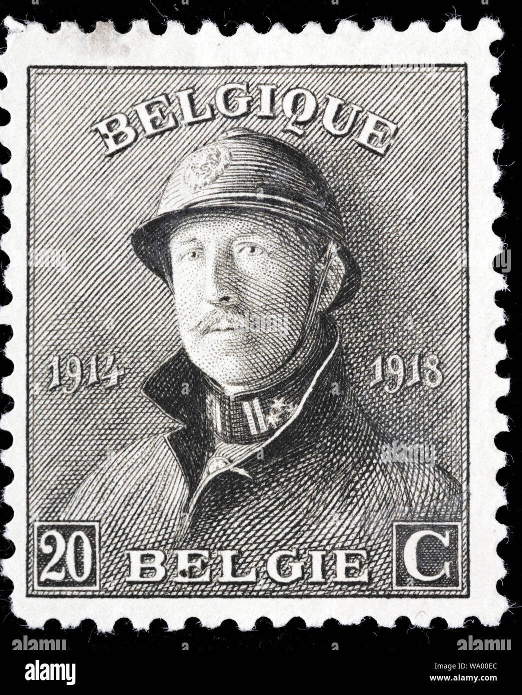 King albert postage stamp belgium -Fotos und -Bildmaterial in hoher ...