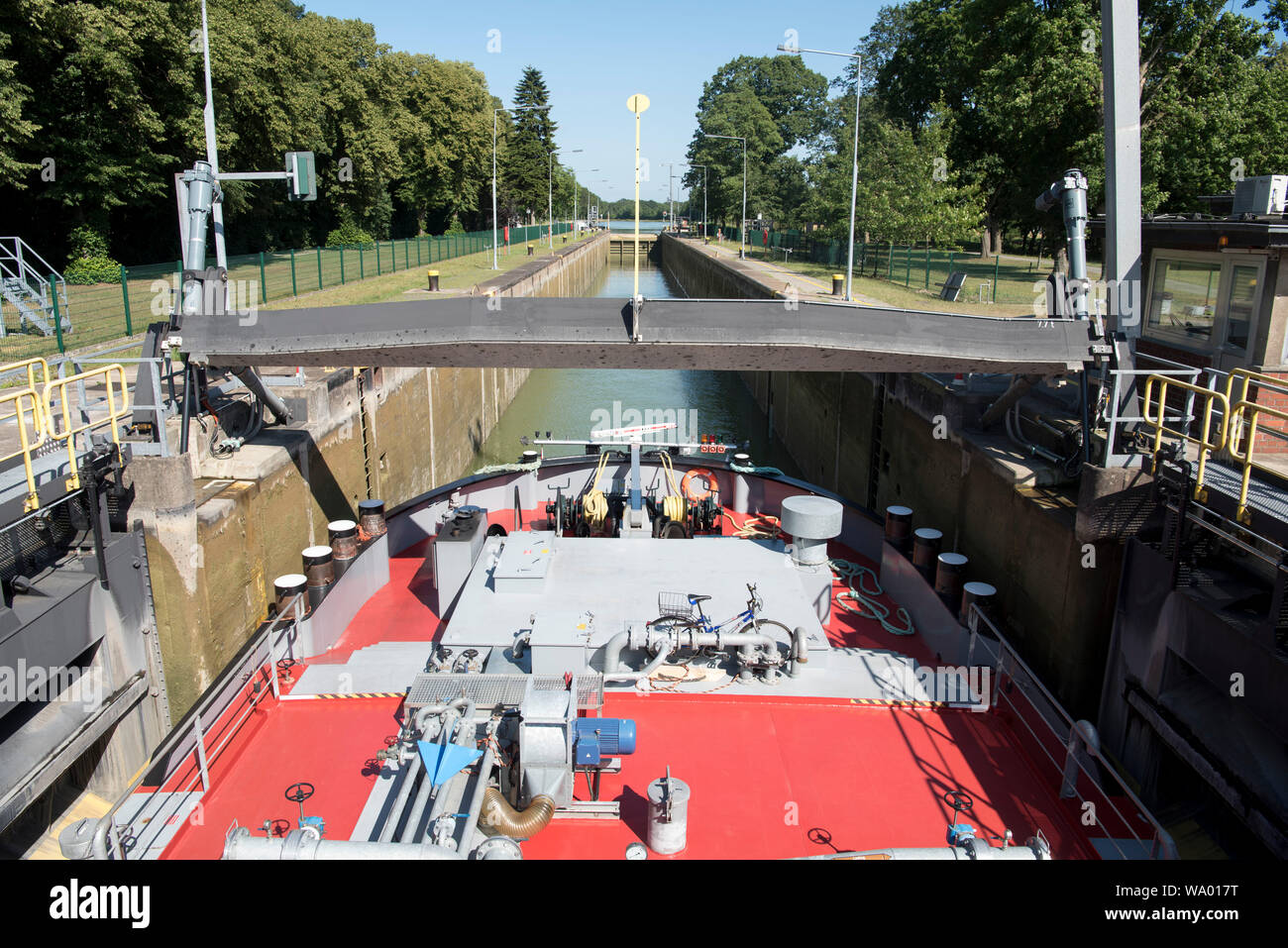 Deutschland, Münsterland, Kreis Steinfurt, Rheine, Dortmund-Ems-Kanal ...