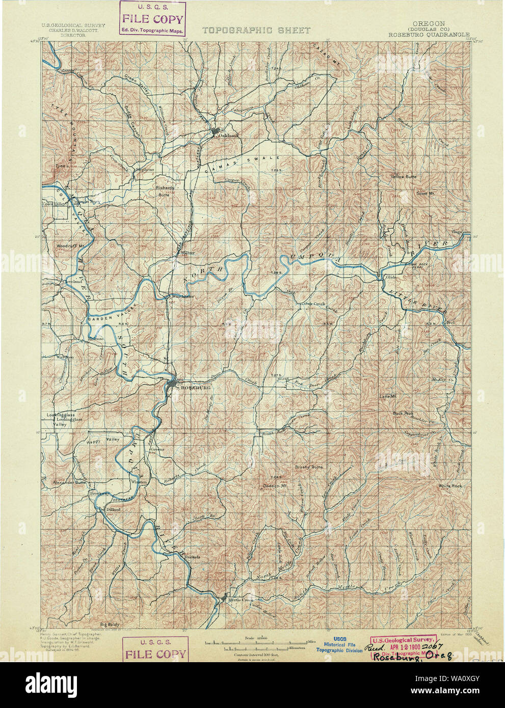 Mappa di roseburg oregon -Fotos und -Bildmaterial in hoher Auflösung ...