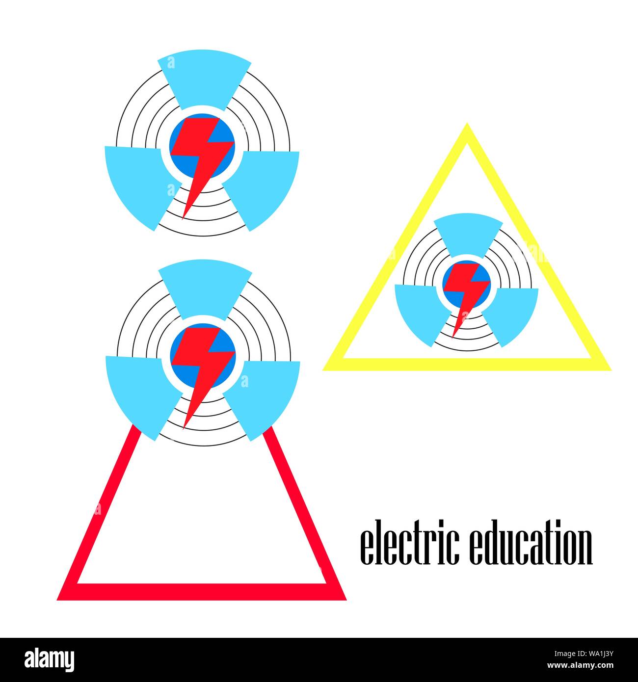 Strom logo Stock-Vektorgrafiken kaufen - Alamy