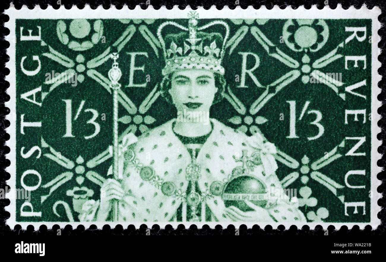 Queen elizabeth coronation stamp -Fotos und -Bildmaterial in hoher ...