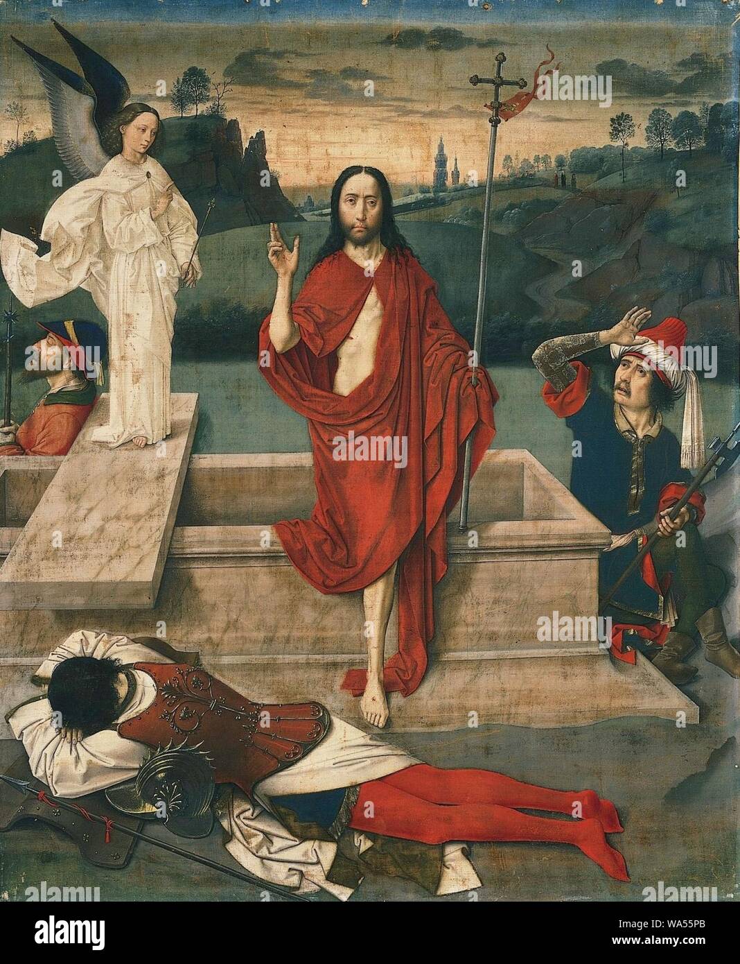 Dieric Bouts - Auferstehung Stockfotografie - Alamy