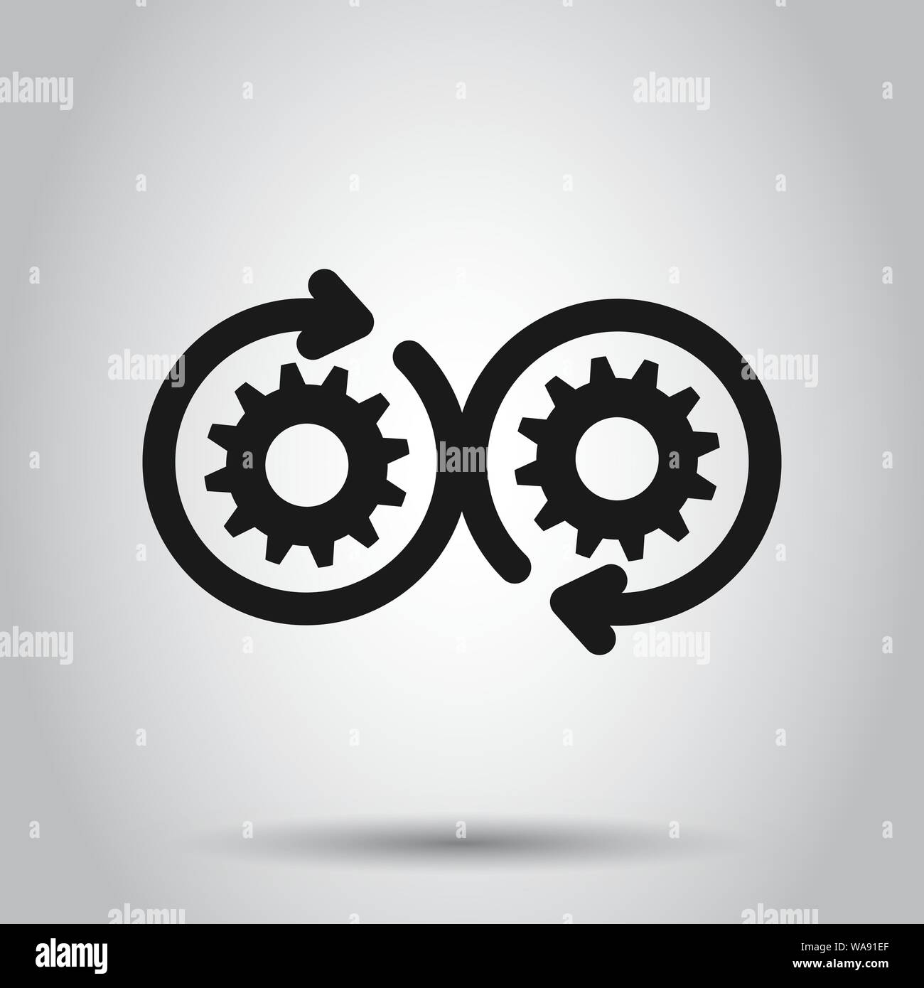 Lebenszyklus symbol vektor vektoren -Fotos und -Bildmaterial in hoher ...