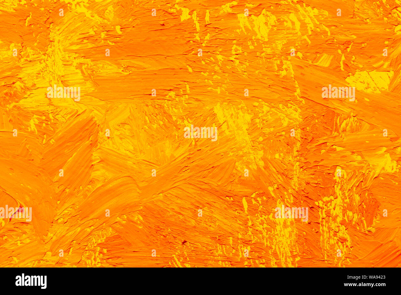 Abstrakte kunst orange rot gelb ölfarbe -Fotos und -Bildmaterial in ...